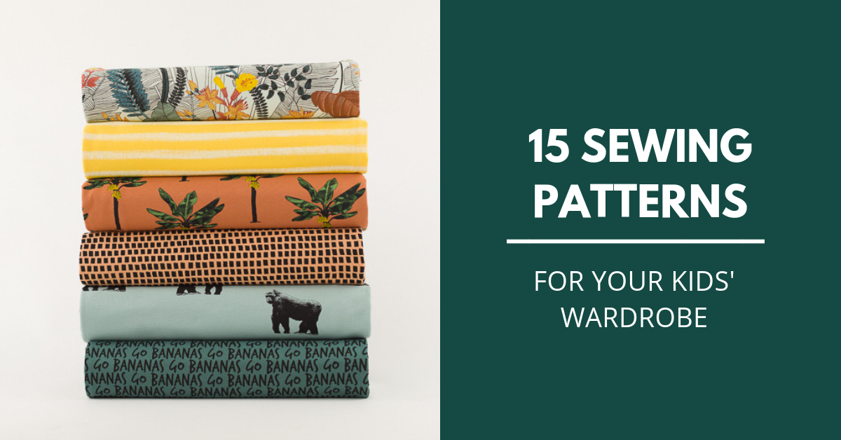 15 Sewing Pattern For Your Kids (and a few for mum too!) - MaaiDesign ...