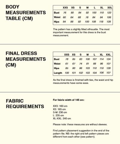 PDF Pattern - Crossover Dress | Puff and Pencil – MaaiDesign Fabrics