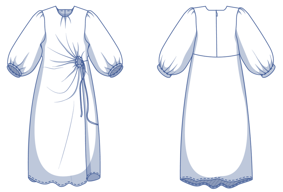 PDF Pattern - Cloud | Fibre Mood – MaaiDesign Fabrics