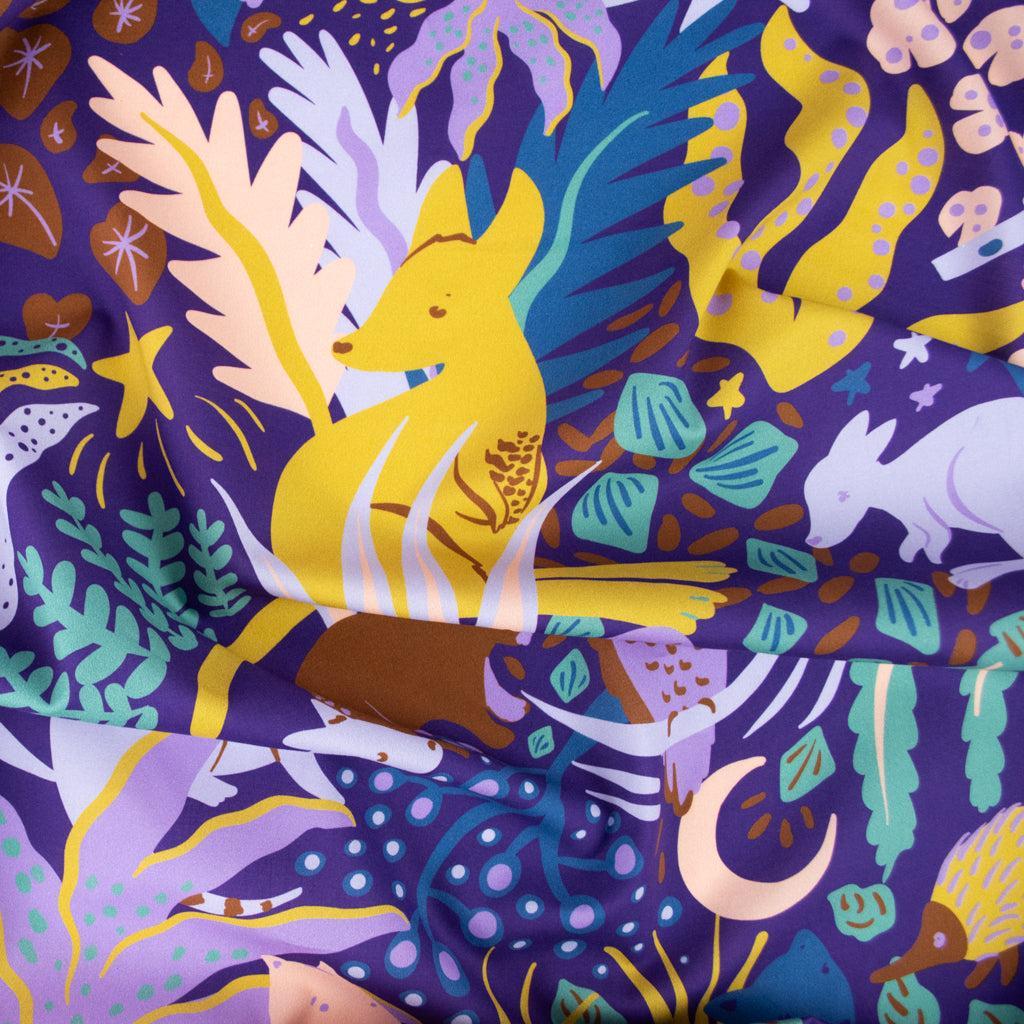 Ellie Whittaker - Organic Cotton Lawn - Nocturne – MaaiDesign Fabrics