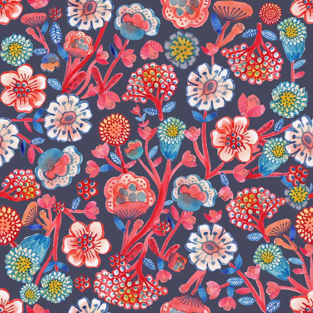 Gabriela Larios | Floralarios | Cotton Jersey – MaaiDesign Fabrics