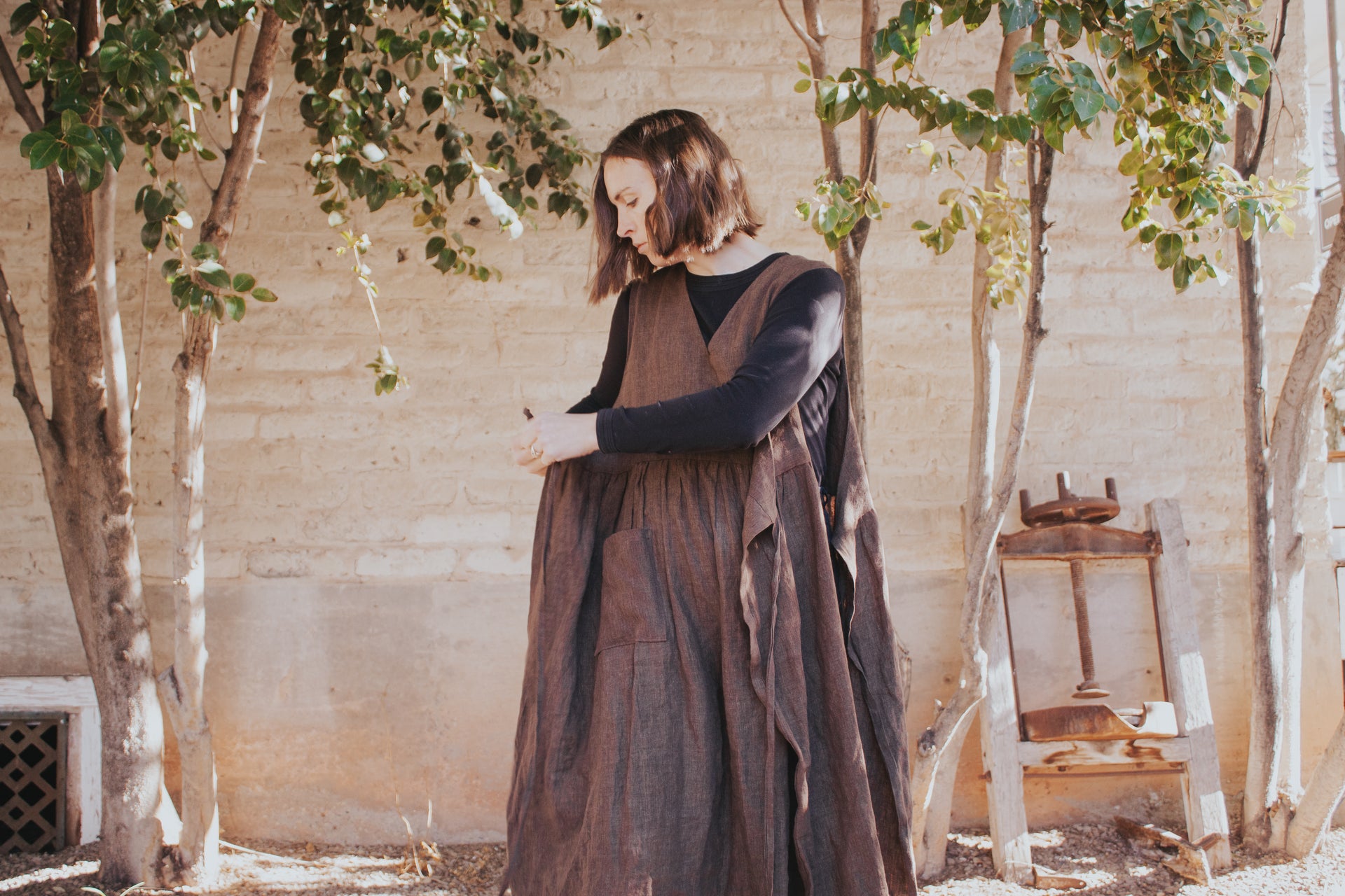 PDF Pattern - Ginkgo Pinafore | Madswick – MaaiDesign Fabrics