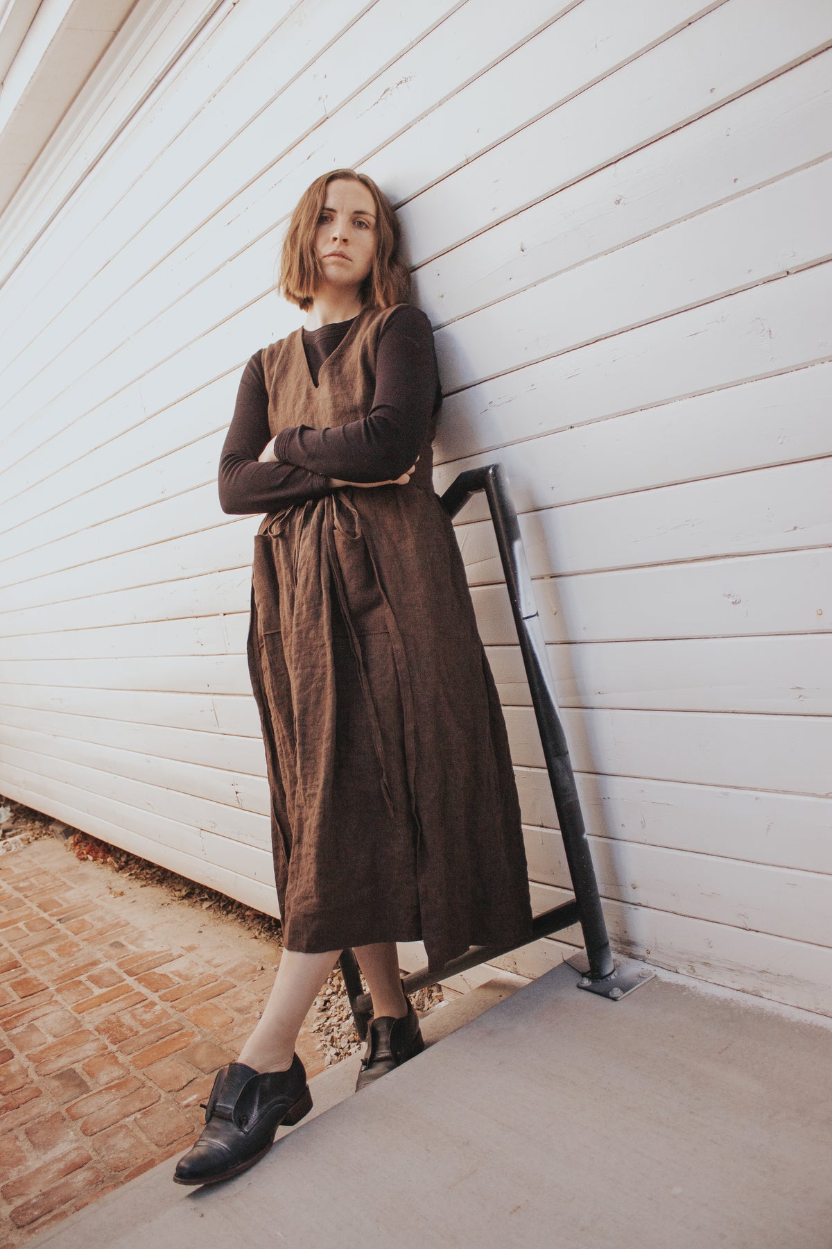 PDF Pattern - Ginkgo Pinafore | Madswick – MaaiDesign Fabrics