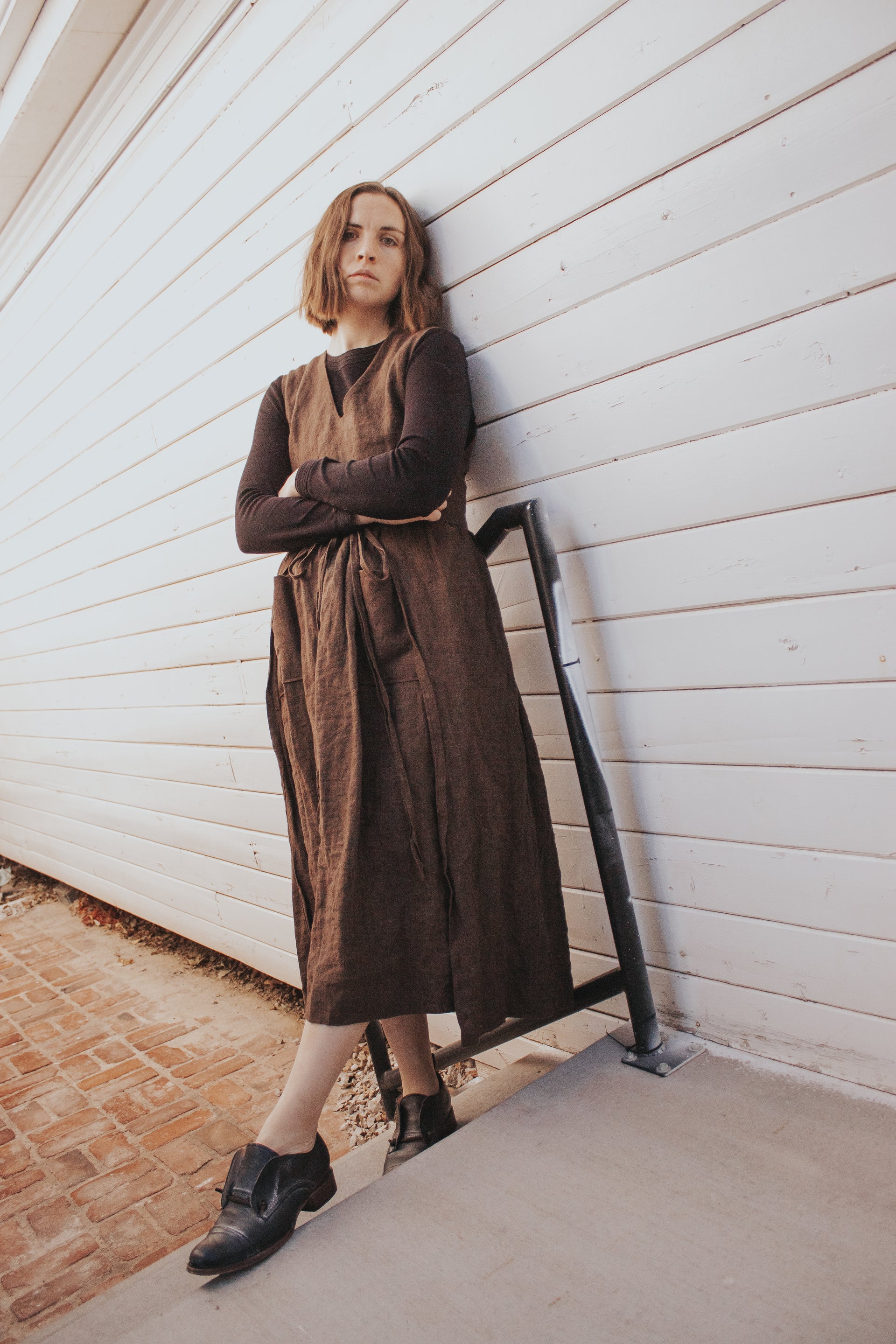 PDF Pattern - Ginkgo Pinafore | Madswick – MaaiDesign Fabrics
