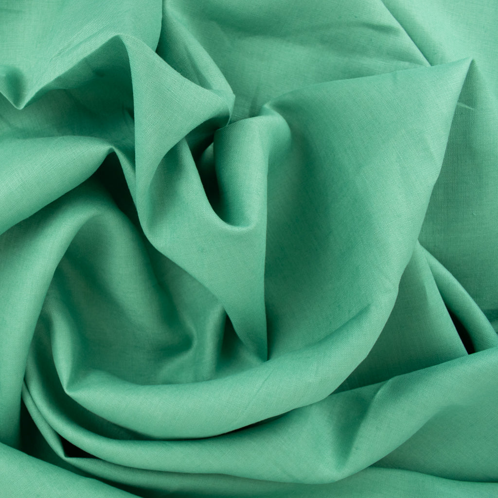 Smooth Crisp Linen - Spearmint – MaaiDesign Fabrics