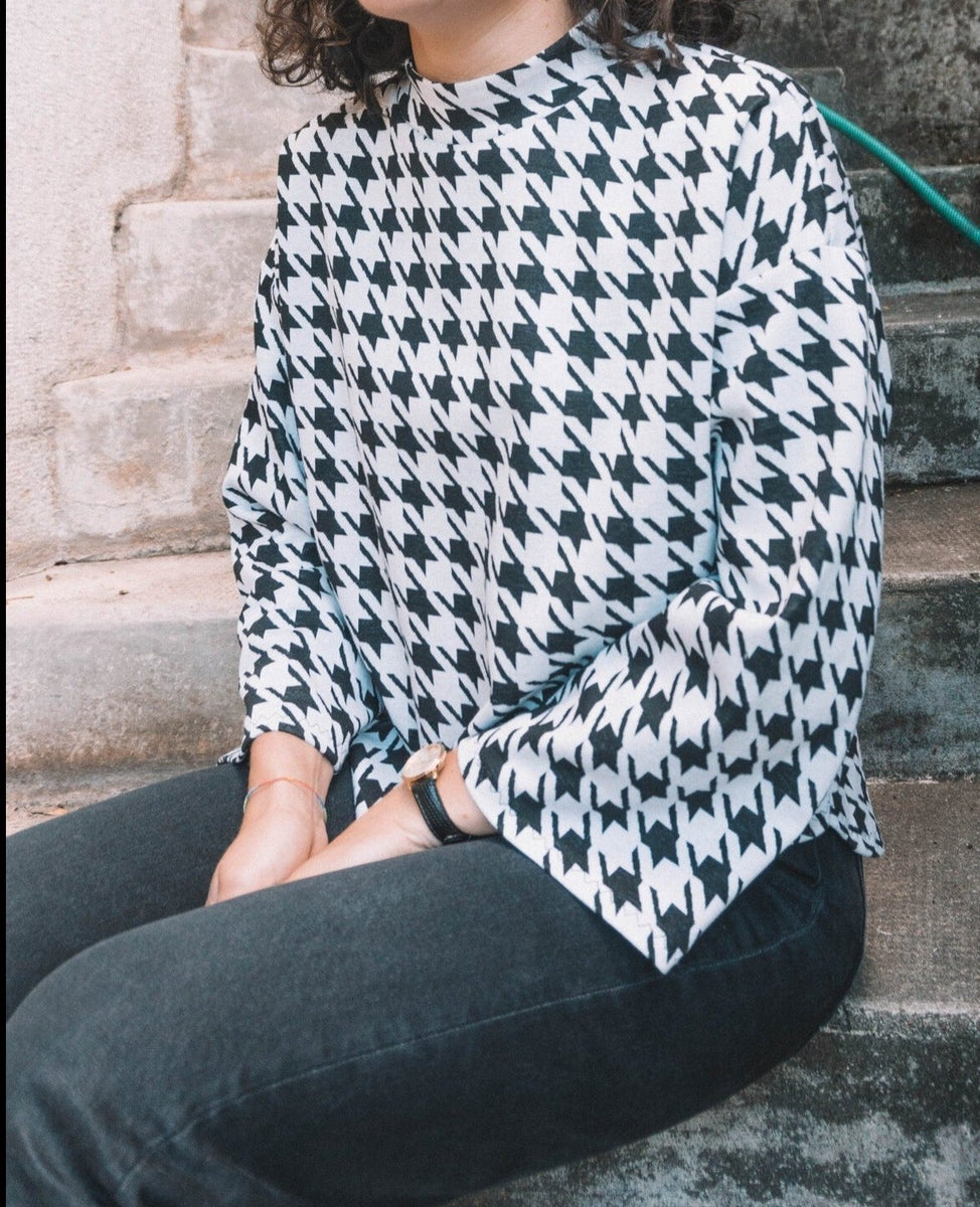 PDF Pattern - Molly Mock Neck Top | Sewing Patterns by Masin ...