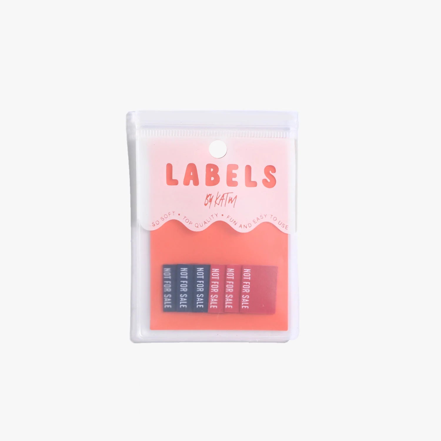6 Woven Labels - Not for Sale
