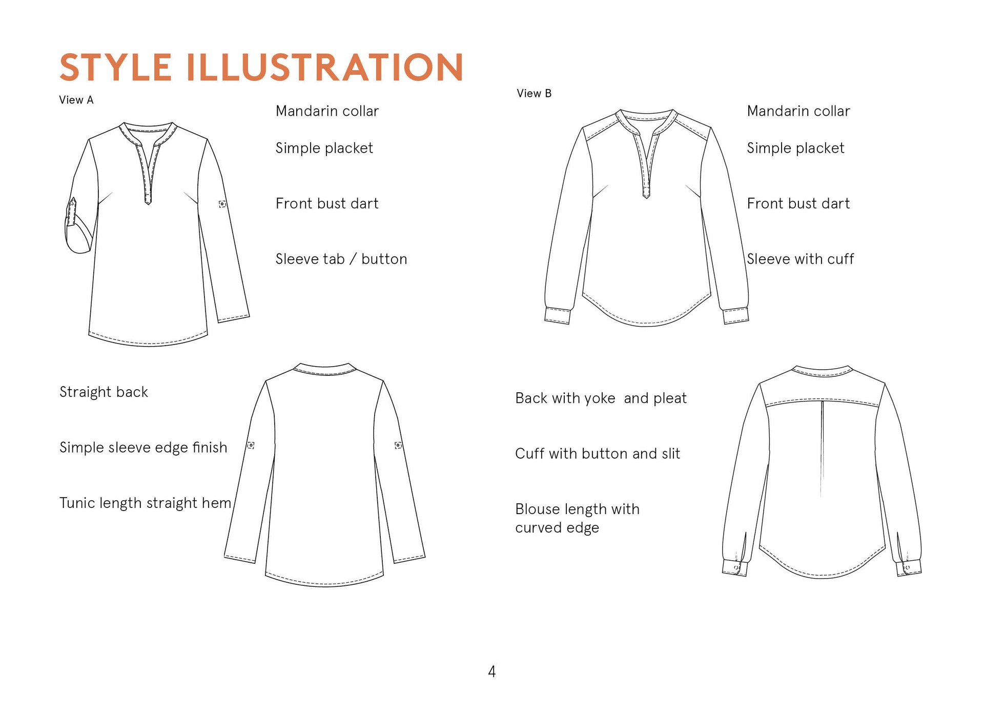Perfect Tunic - Sewing Pattern | Wardrobe By Me – MaaiDesign Fabrics