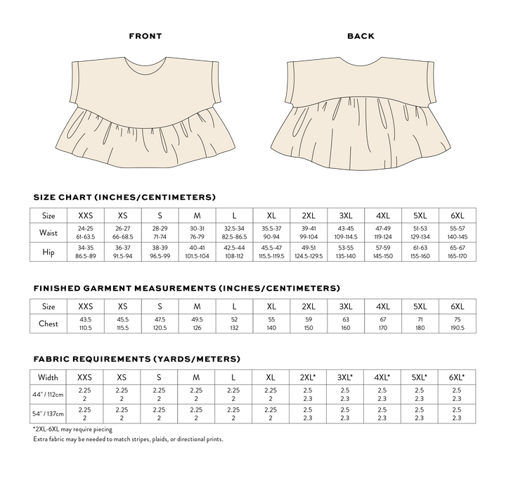 Sewing Patterns - Large Range by Independant Designers