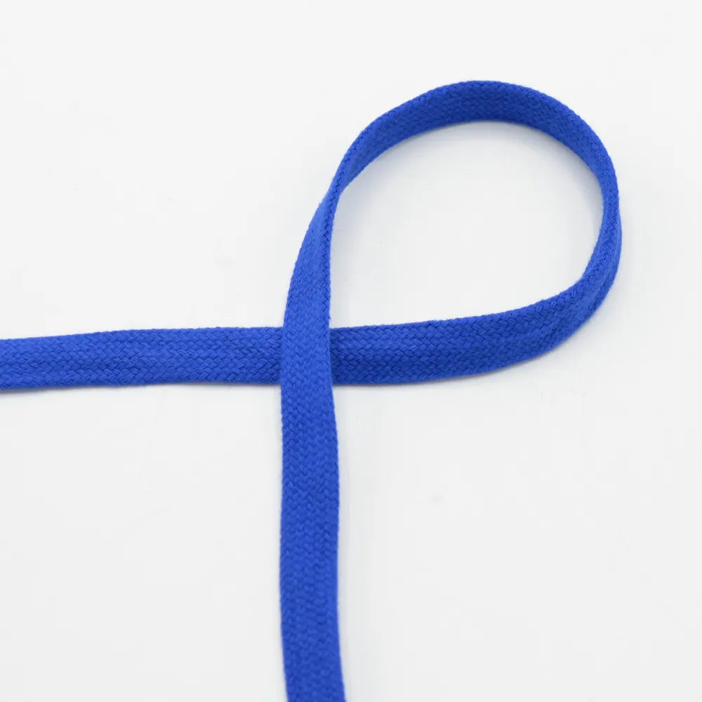 Flat Drawstring Cord - Cobalt – MaaiDesign Fabrics
