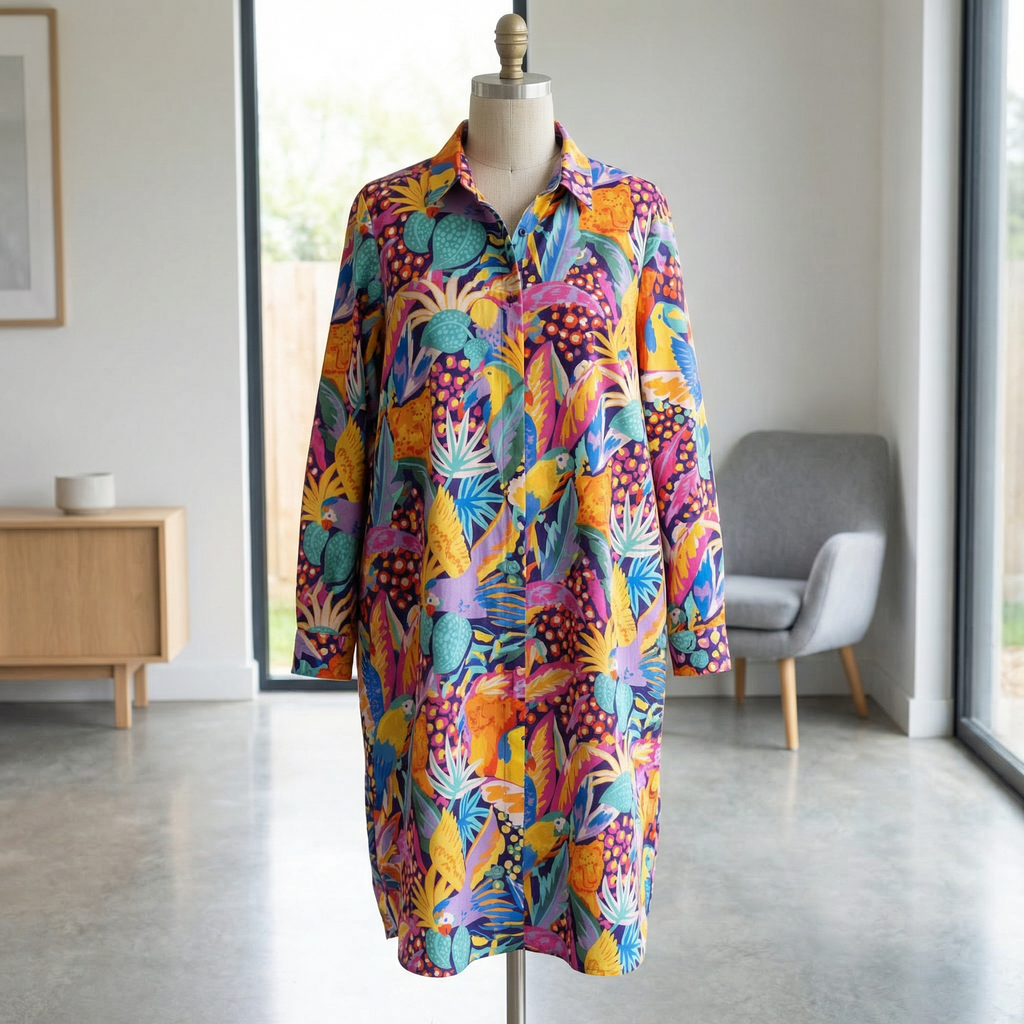 Ellie Whittaker - Organic Cotton Lawn - Jungle Fever – MaaiDesign Fabrics