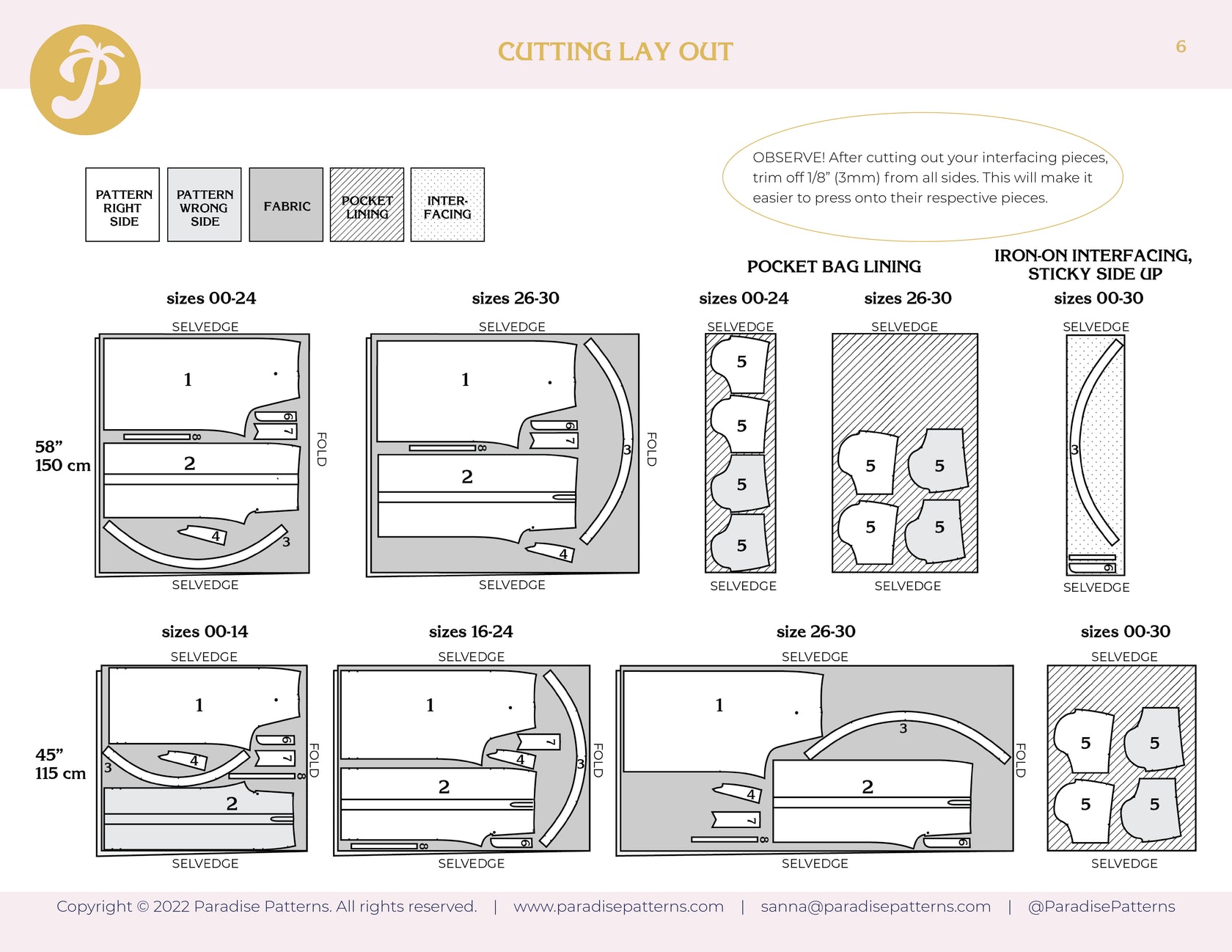 PDF Pattern - Protea Pants | Paradise Patterns