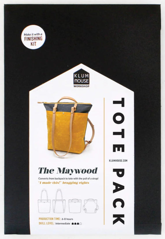 PDF Pattern - Maywood Totepack | Klum House – MaaiDesign Fabrics