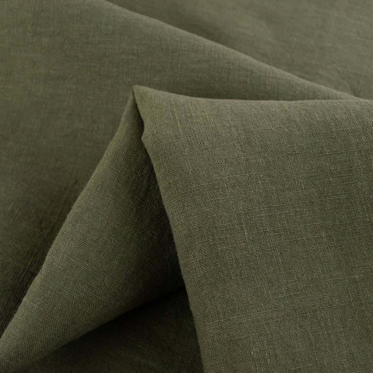 Washed Linen - Fern Green – MaaiDesign Fabrics