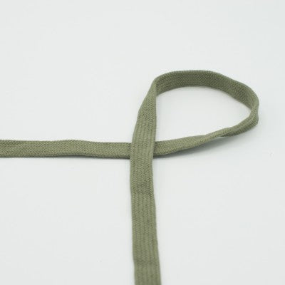Flat Drawstring Cord - Khaki – MaaiDesign Fabrics